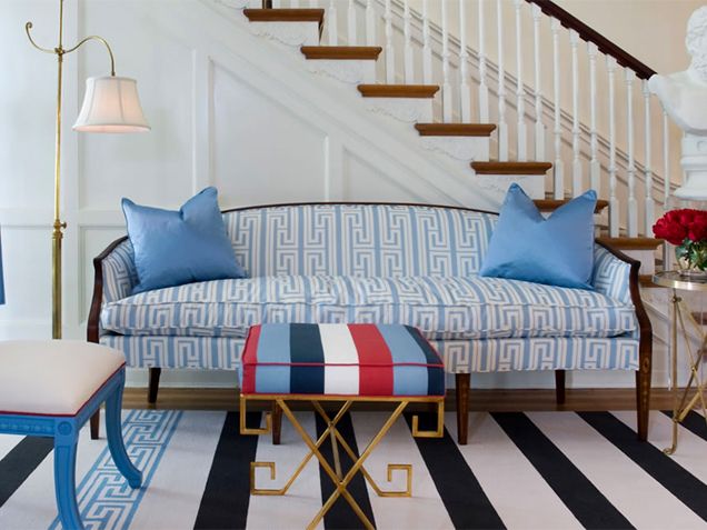 How to mix patterns in a room