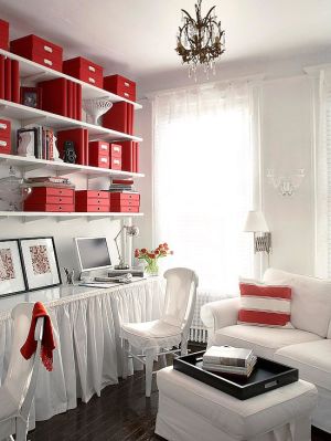 How to decorate with red for every room of the house