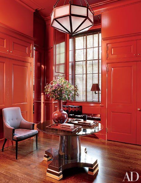 How to decorate with red for every room of the house