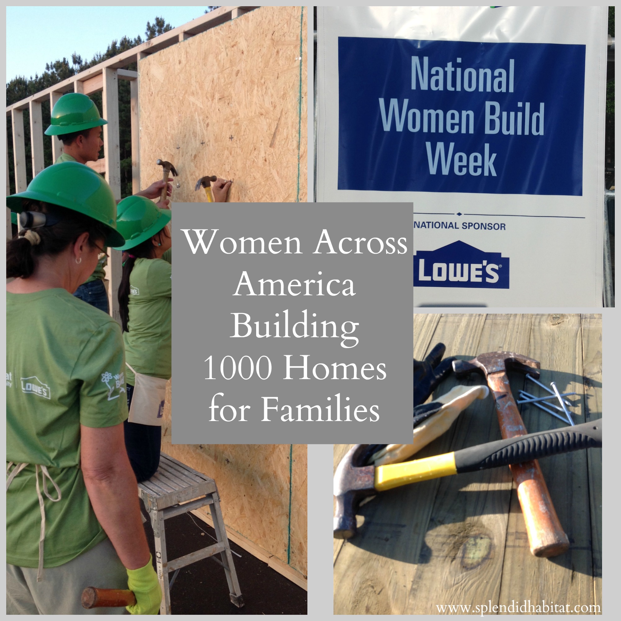 It's Women's Build Week! Help Habitat For Humanity And Lowe's Build ...
